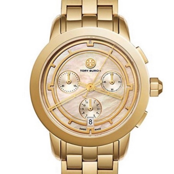 Tory Burch | Accessories | Tory Burch Gold Watch Like New Wbox | Poshmark